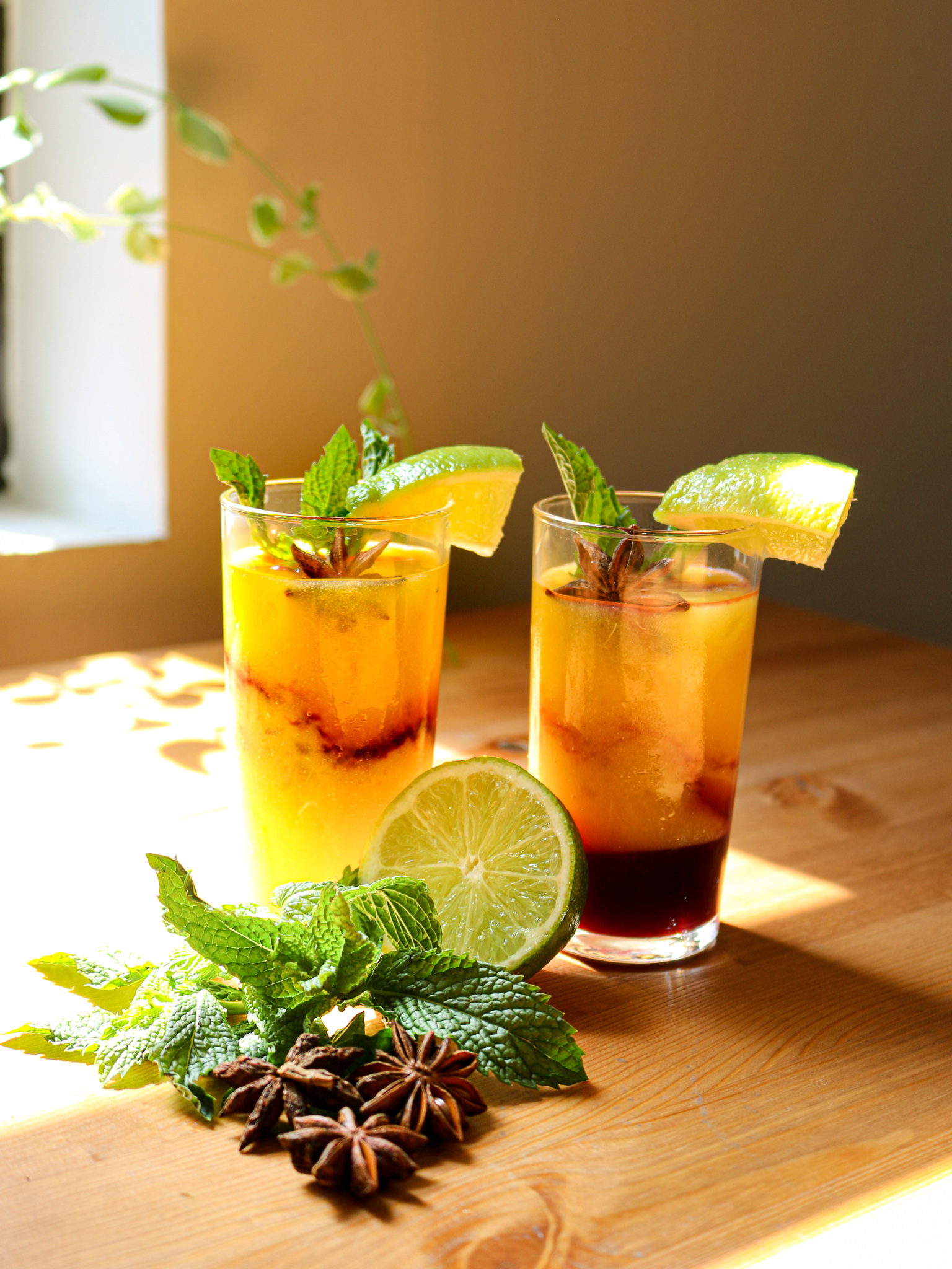 Refreshing Sunset Mango Cooler - The Alchemist's Kitchen