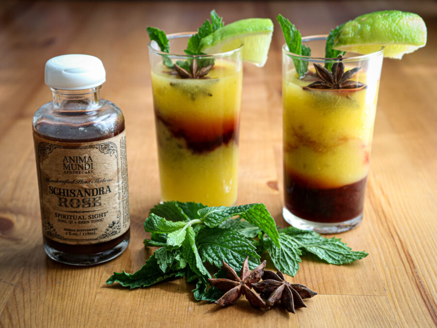 Refreshing Sunset Mango Cooler - The Alchemist's Kitchen