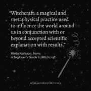 A Beginner’s Guide to Witchcraft - The Alchemist's Kitchen